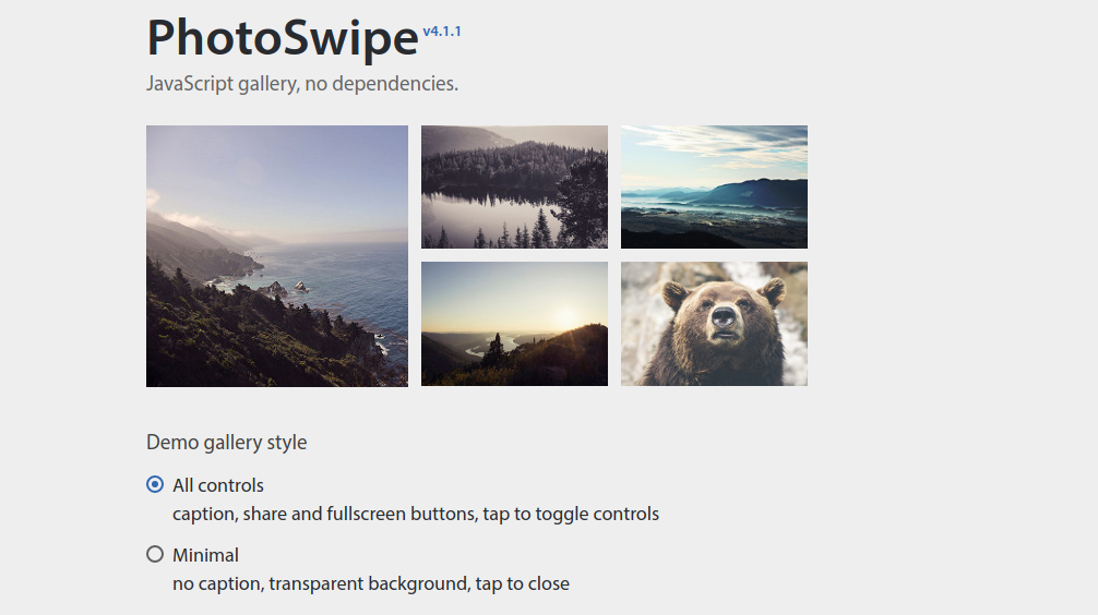 PhotoSwipe | PitchWall
