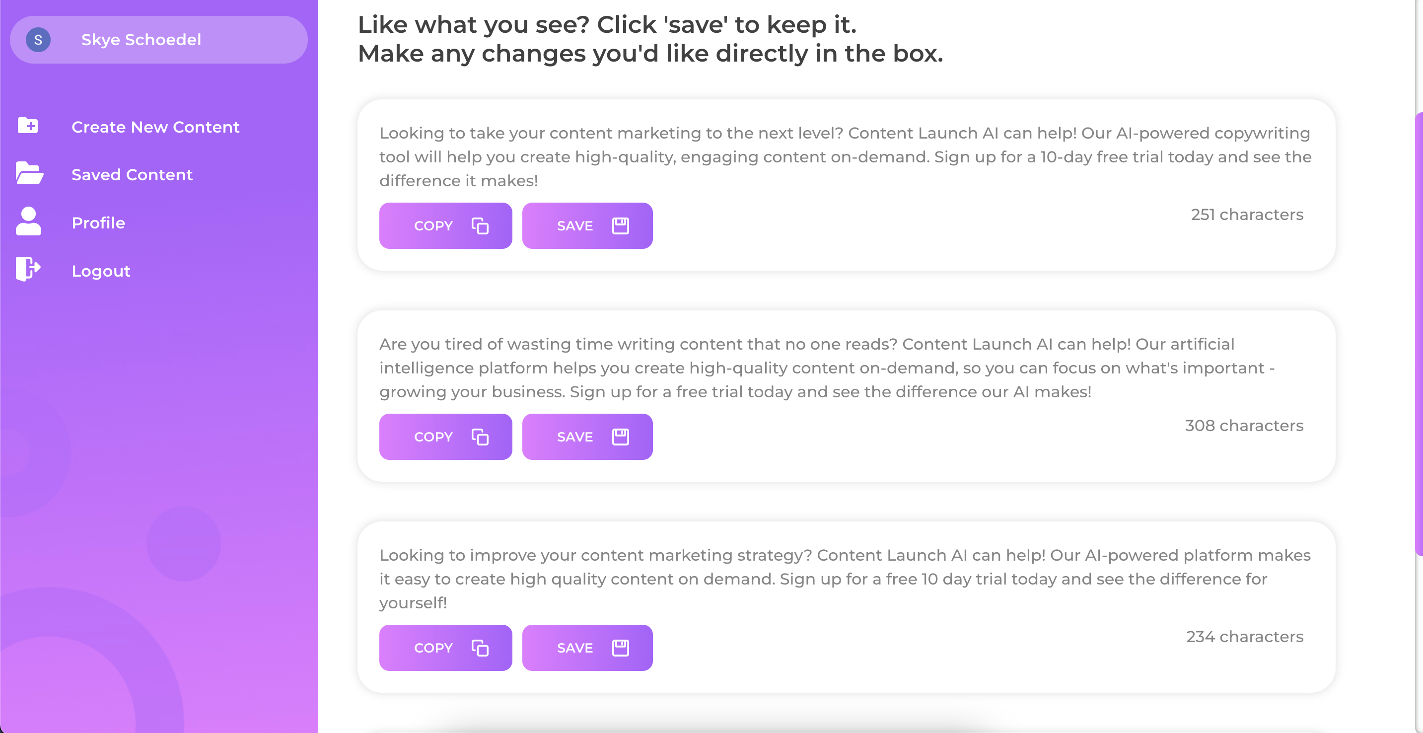 Content Launch AI | PitchWall