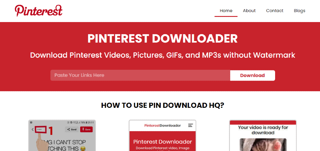 Pinterest Downloader | PitchWall