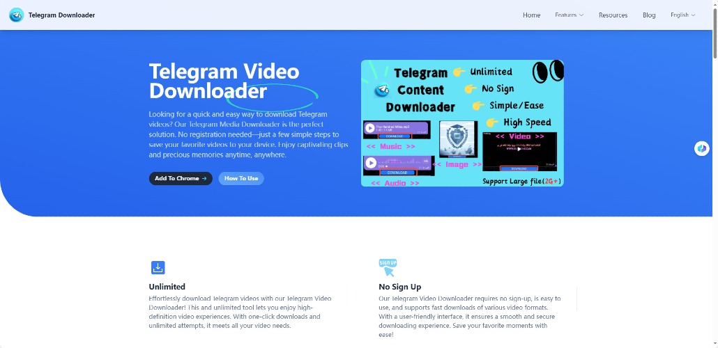 Free Telegram Video Downloader | PitchWall
